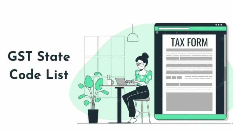 GST State Code List || Best Sharda Associates 2025-26