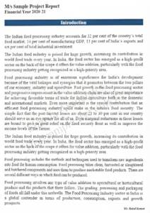 Detailed Report On Bagasse Disposable Products | Sharda Associates