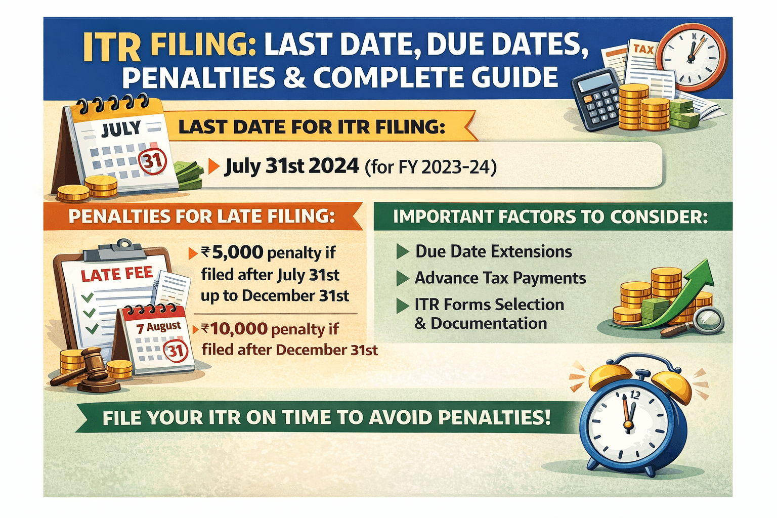 Best ITR Filing: Last Date Due Dates, Penalties & Complete Guide 2026