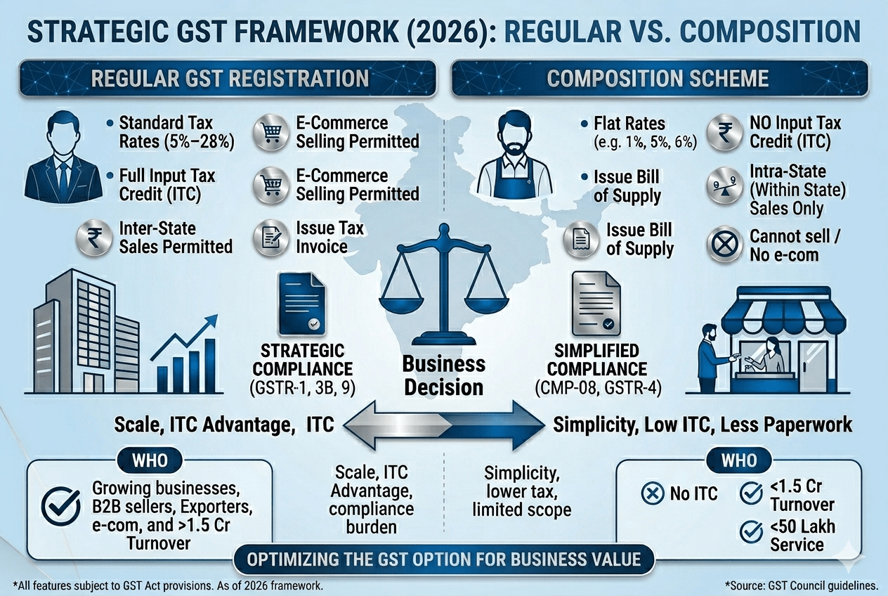 GST Regular Registration vs Composition Scheme | Best sharda associates ...